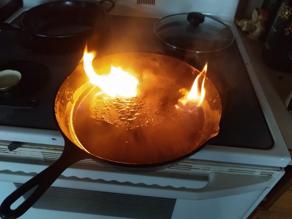 What to Do If a Pan Catches Fire: Quick Safety Tips - kitchen Bap