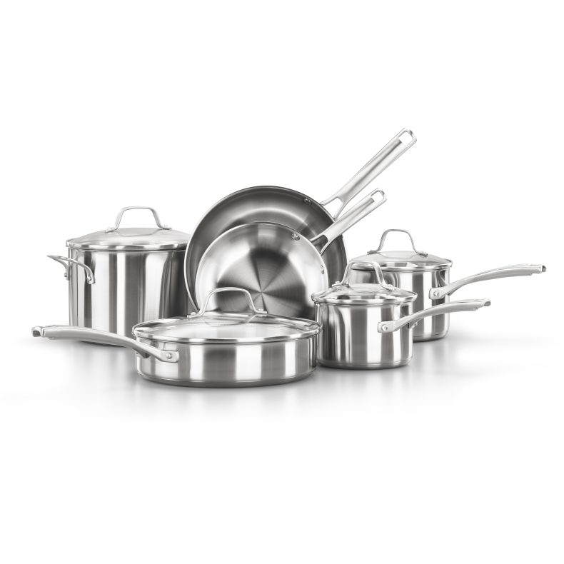 10 Piece Calphalon Cookware Set: Unleash Chef Skills! - kitchen Bap