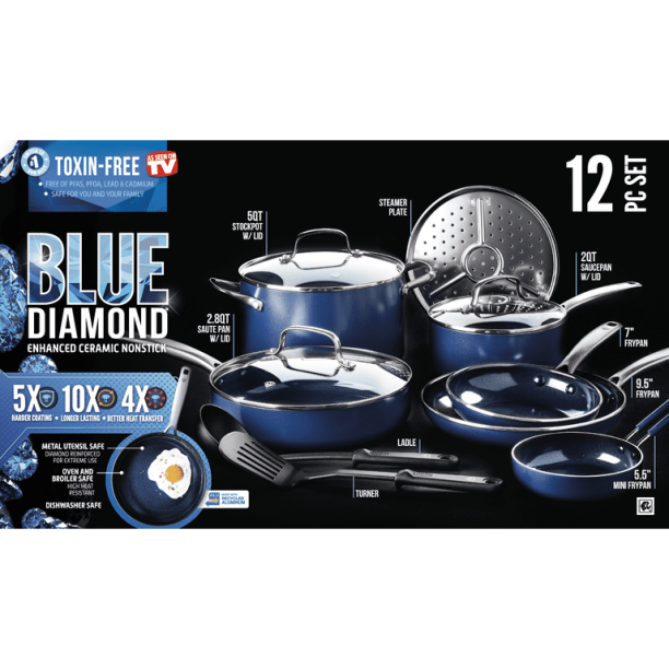 Blue Diamond Cookware Set: Unleash Culinary Magic! - kitchen Bap