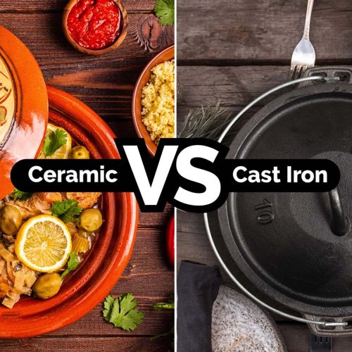 Ceramic Vs Cast Iron Cookware: Which is Right for You? - kitchen Bap