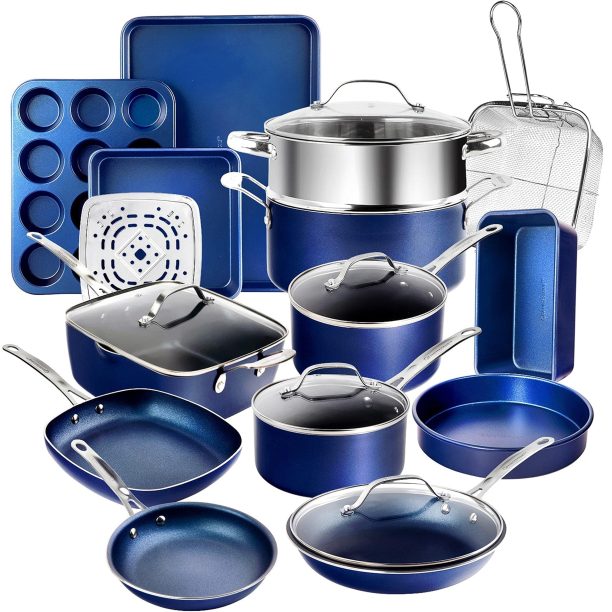 Granite Blue Cookware: Unleash the Chef Within! - kitchen Bap