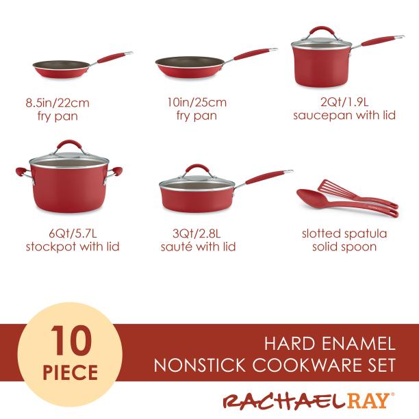 Rachael Ray Ceramic Cookware: Unleash Culinary Magic! - kitchen Bap