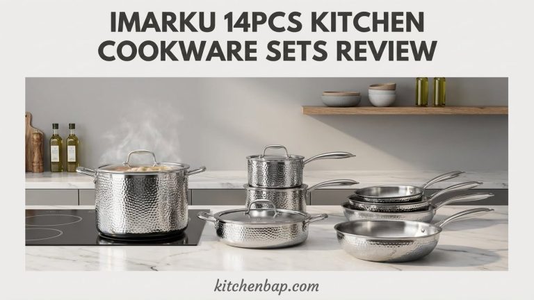Imarku 14PCS Kitchen Cookware Sets Review:Professional-Grade Cookware ...