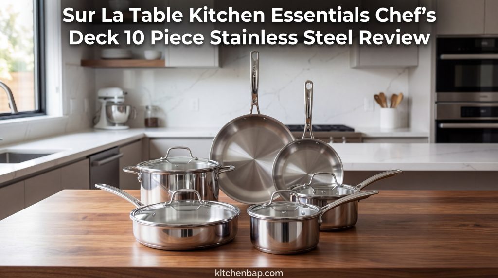 Sur La Table Kitchen Essentials Chef’s Deck 10 Piece Stainless Steel Review: Professional ...