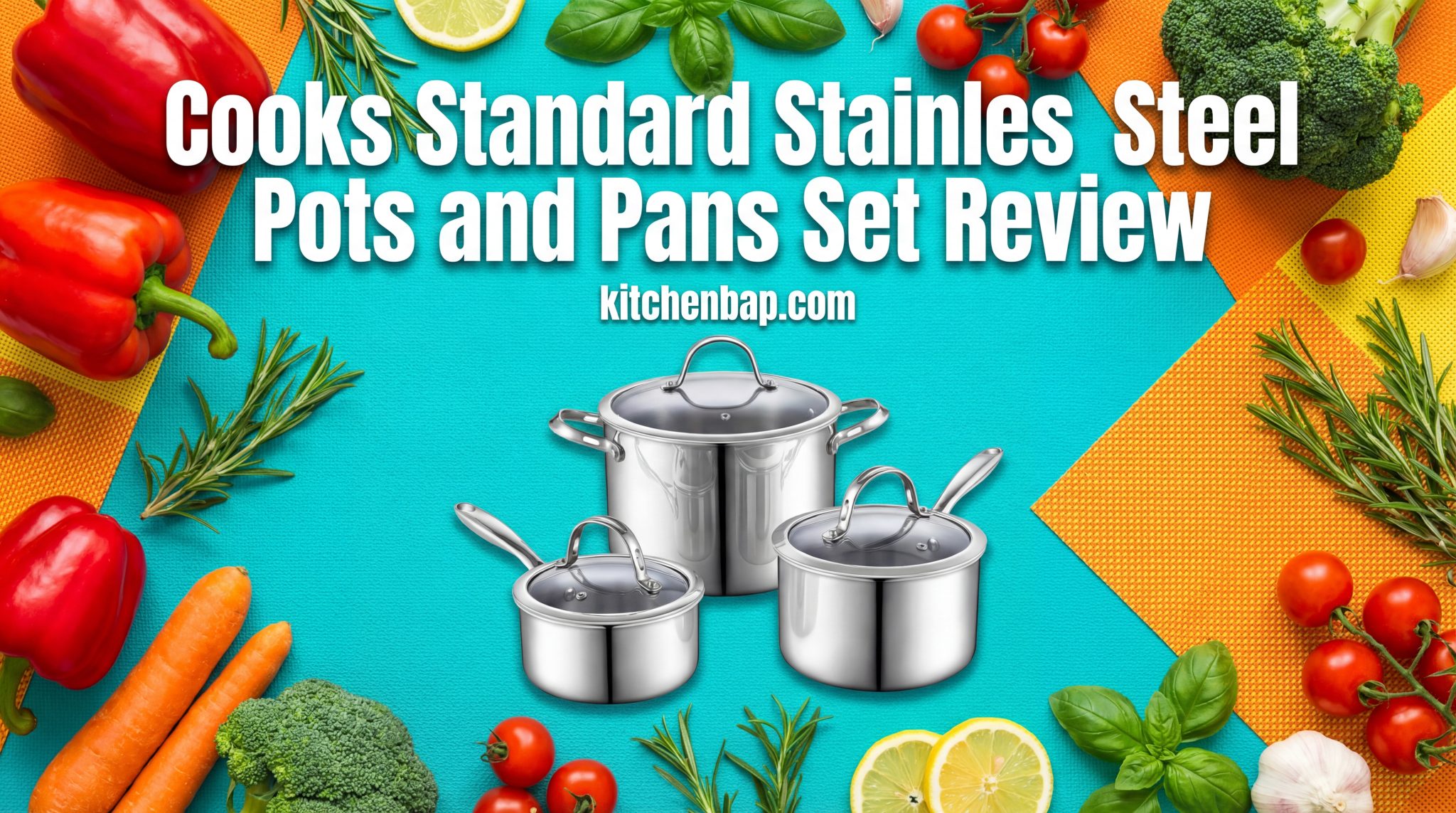 Cooks Standard Stainless Steel Pots and Pans Set Review: Professional ...